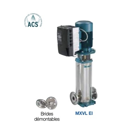 Pompe multicellulaire verticale en ligne - MXVL | Ingeshop